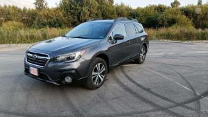Grey Subaru Outback 2018 in Vilnius, with an engine capacity of 3.63 L and mileage of 167 thousand km for 15375 €, photo  on AUTOMOTO.COM.LV