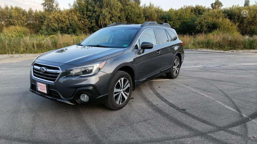 Pelēks Subaru Outback 2018 Viļņa, ar dzinēja tilpumu 3.63 L un nobraukumu 167 tūkst. km par 15375 €, foto 1 vietnē AUTOMOTO.COM.LV