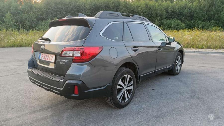 Pelēks Subaru Outback 2018 Viļņa, ar dzinēja tilpumu 3.63 L un nobraukumu 167 tūkst. km par 15375 €, foto 7 vietnē AUTOMOTO.COM.LV