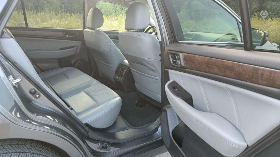 Pelēks Subaru Outback 2018 Viļņa, ar dzinēja tilpumu 3.63 L un nobraukumu 167 tūkst. km par 15375 €, foto 12 vietnē AUTOMOTO.COM.LV