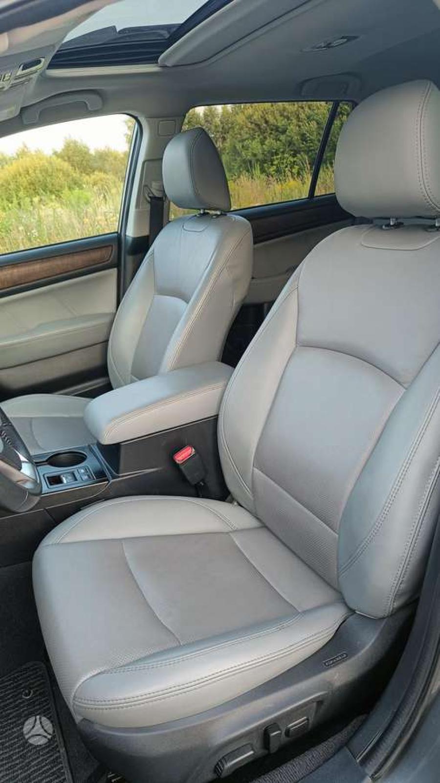 Pelēks Subaru Outback 2018 Viļņa, ar dzinēja tilpumu 3.63 L un nobraukumu 167 tūkst. km par 15375 €, foto 14 vietnē AUTOMOTO.COM.LV