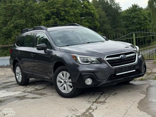 Subaru Outback 2018 in Vilnius on AUTOMOTO.COM.LV Grey Subaru Outback 2018 in Vilnius, with an engine capacity of 2.50 L and mileage of 122 thousand km for 16100 €, photo 10 on AUTOMOTO.COM.LV