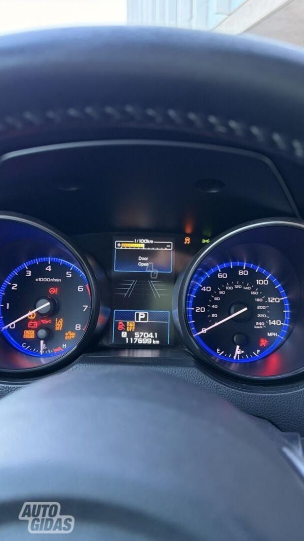 Grey Subaru Outback 2018 in Vilnius, with an engine capacity of 2.50 L and mileage of 118 thousand km for 14999 €, photo 10 on AUTOMOTO.COM.LV