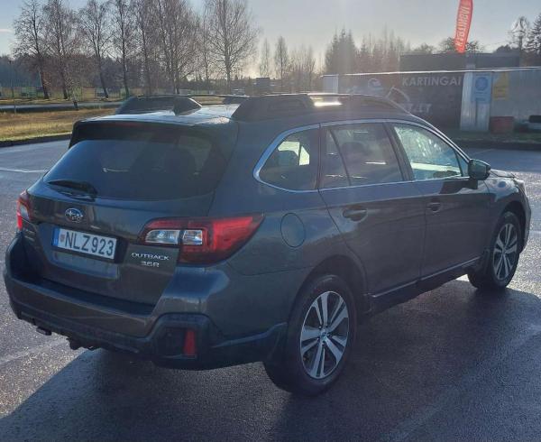 Grey Subaru Outback 2019 in Mazeikiai, with an engine capacity of 3.63 L and mileage of 132 thousand km for 15300 €, photo 4 on AUTOMOTO.COM.LV