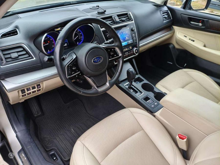 Grey Subaru Outback 2019 in Kaunas, with an engine capacity of 3.60 L and mileage of 180 thousand km for 14900 €, photo 11 on AUTOMOTO.COM.LV