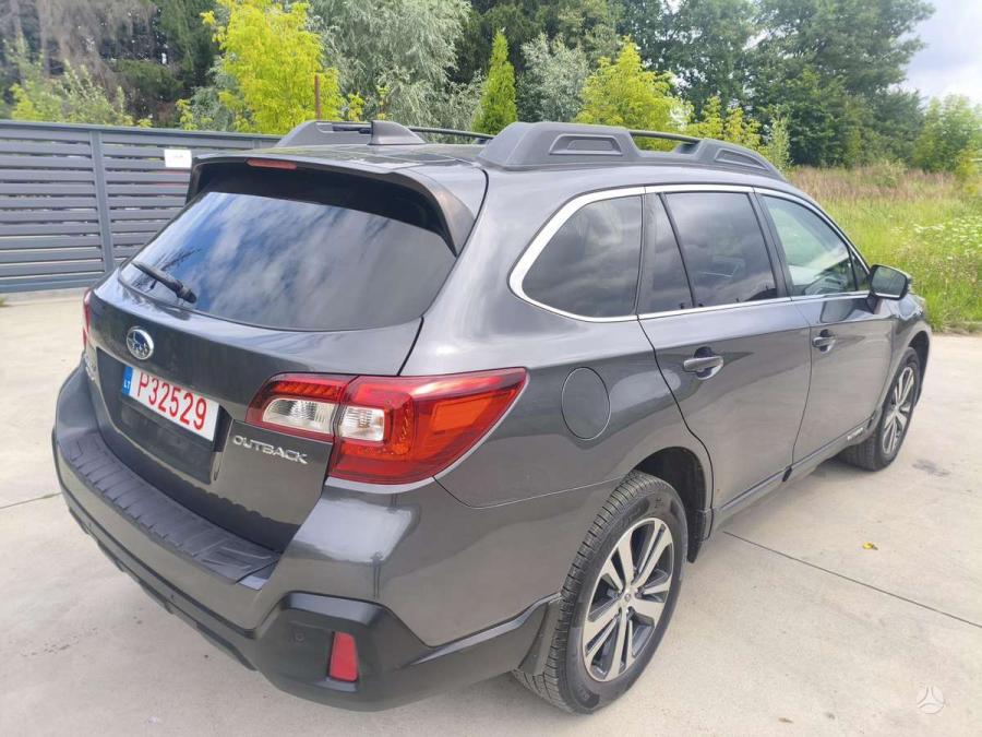 Grey Subaru Outback 2019 in Kaunas, with an engine capacity of 2.50 L and mileage of 160 thousand km for 15800 €, photo 7 on AUTOMOTO.COM.LV