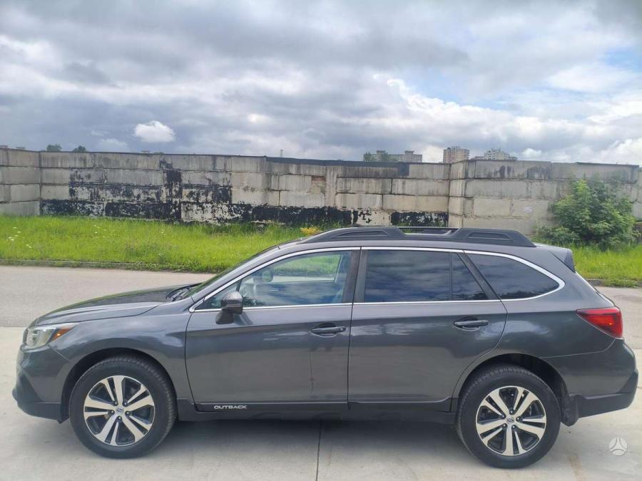 Grey Subaru Outback 2019 in Kaunas, with an engine capacity of 2.50 L and mileage of 160 thousand km for 15800 €, photo 16 on AUTOMOTO.COM.LV