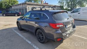 Grey Subaru Outback 2019 in Riga, with an engine capacity of 2.50 L and mileage of 109 thousand km for 20000 €, photo  on AUTOMOTO.COM.LV