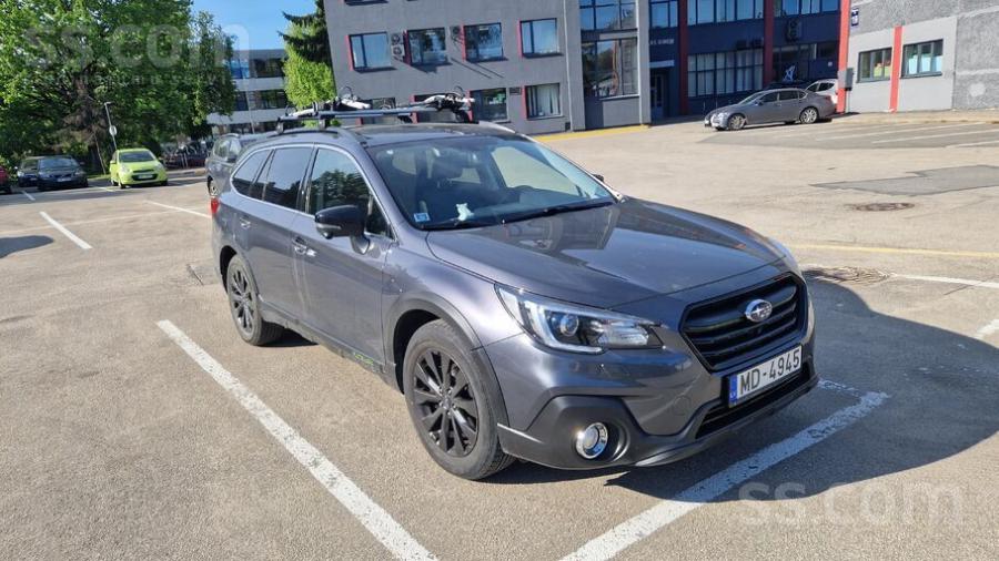 Grey Subaru Outback 2019 in Riga, with an engine capacity of 2.50 L and mileage of 109 thousand km for 20000 €, photo 4 on AUTOMOTO.COM.LV