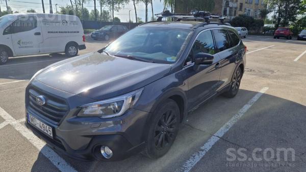Grey Subaru Outback 2019 in Riga, with an engine capacity of 2.50 L and mileage of 109 thousand km for 20000 €, photo 4 on AUTOMOTO.COM.LV