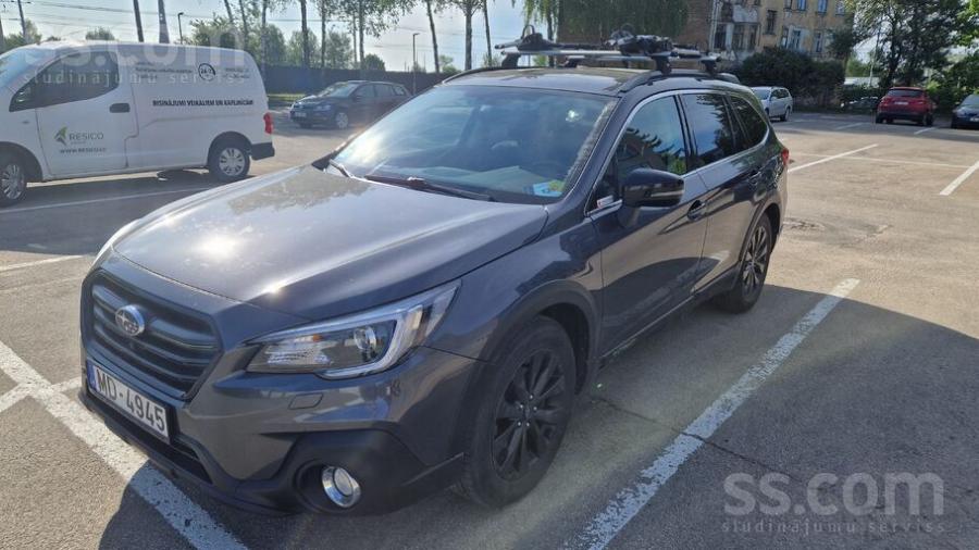 Grey Subaru Outback 2019 in Riga, with an engine capacity of 2.50 L and mileage of 109 thousand km for 20000 €, photo 5 on AUTOMOTO.COM.LV