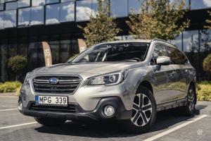 Grey Subaru Outback 2019 in Vilnius, with an engine capacity of 2.50 L and mileage of 84 thousand km for 19500 €, photo 3 on AUTOMOTO.COM.LV