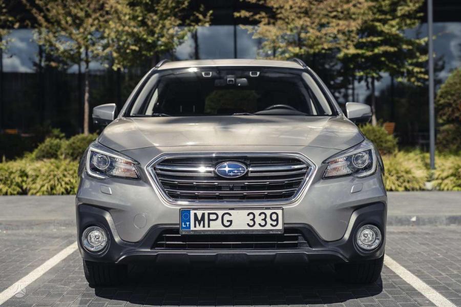 Grey Subaru Outback 2019 in Vilnius, with an engine capacity of 2.50 L and mileage of 84 thousand km for 19500 €, photo 4 on AUTOMOTO.COM.LV