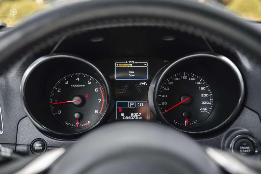 Grey Subaru Outback 2019 in Vilnius, with an engine capacity of 2.50 L and mileage of 84 thousand km for 19500 €, photo 20 on AUTOMOTO.COM.LV