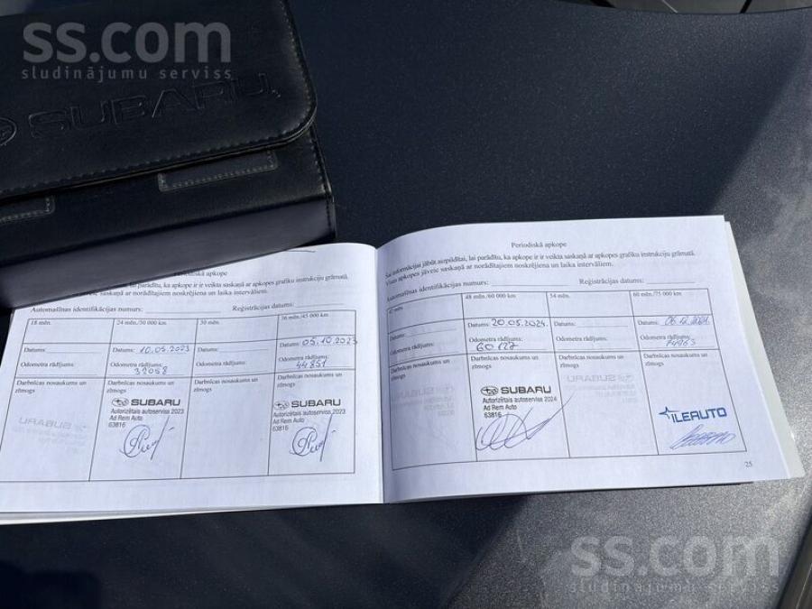 Серый Субару Аутбек 2021 в Рига, объемом двигателя 2.50 л и пробегом 114 тыс. км за 21500 €, фото 24 на AUTOMOTO.COM.LV