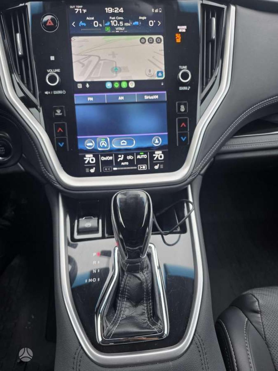 Grey Subaru Outback 2021 in Vilnius, with an engine capacity of 2.50 L and mileage of 104 thousand km for 24000 €, photo 12 on AUTOMOTO.COM.LV