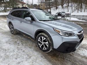 Pelēks Subaru Outback 2022 Viļņa, ar dzinēja tilpumu 2.50 L un nobraukumu 72 tūkst. km par 21800 €, foto  vietnē AUTOMOTO.COM.LV