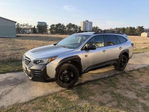 Pelēks Subaru Outback 2022 Druskininkai, ar dzinēja tilpumu 2.39 L un nobraukumu 217 tūkst. km par 19000 €, foto 5 vietnē AUTOMOTO.COM.LV