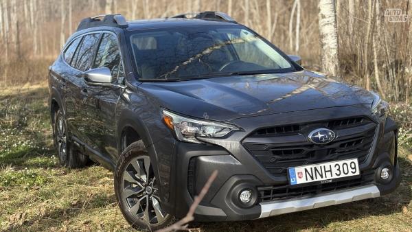 Grey Subaru Outback 2023 in Klaipeda, with an engine capacity of 2.50 L and mileage of 15 thousand km for 27000 €, photo 1 on AUTOMOTO.COM.LV