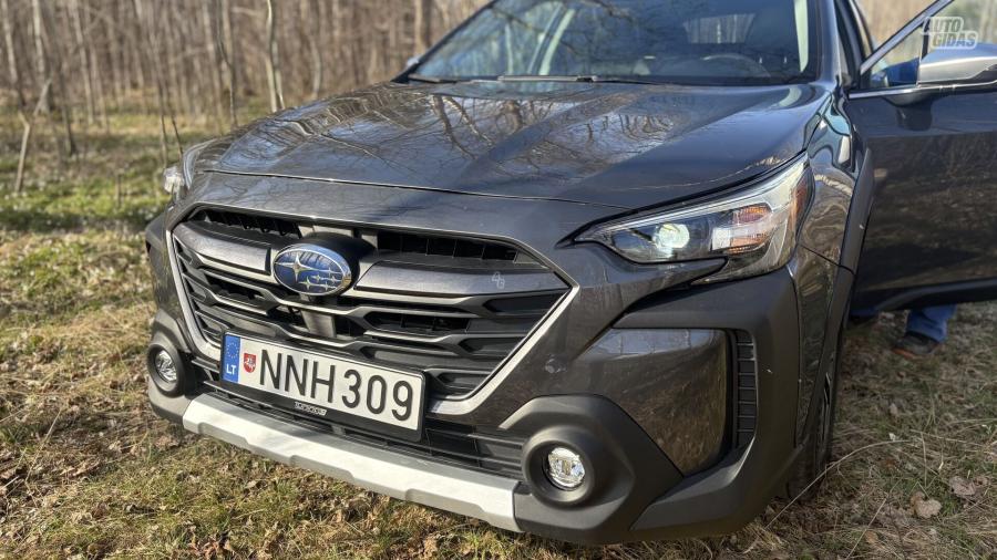 Grey Subaru Outback 2023 in Klaipeda, with an engine capacity of 2.50 L and mileage of 15 thousand km for 27000 €, photo 15 on AUTOMOTO.COM.LV