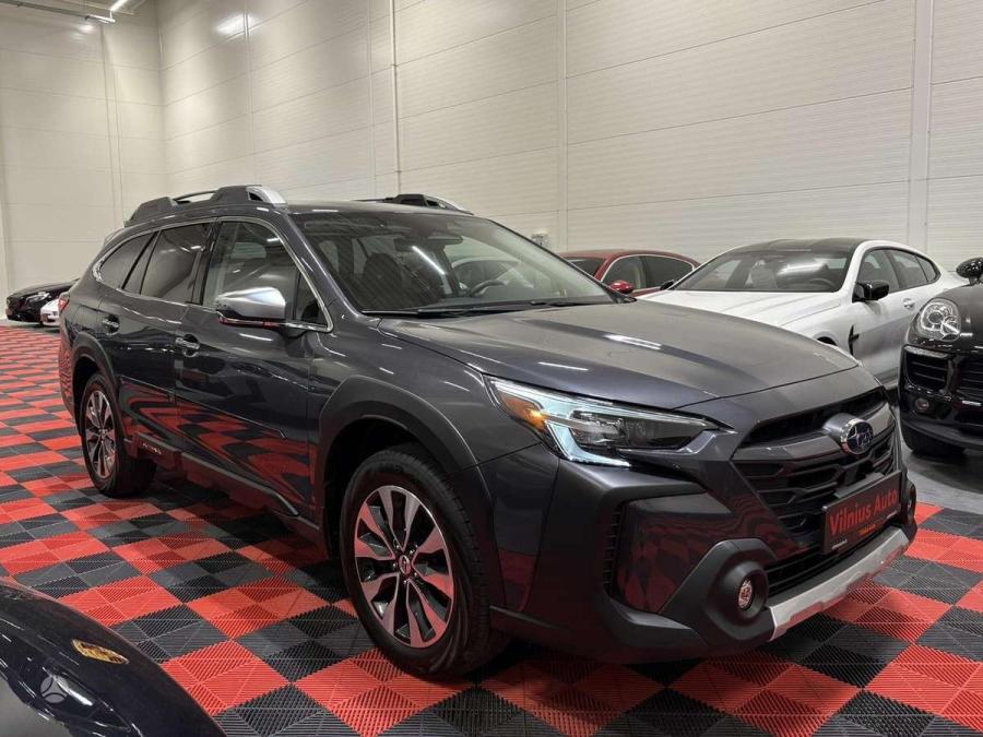 Grey Subaru Outback 2023 in Vilnius, with an engine capacity of 2.39 L and mileage of 23 thousand km for 30990 €, photo 4 on AUTOMOTO.COM.LV