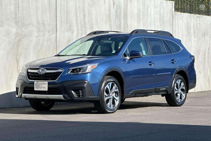 Grey Subaru Outback 2023 in Klaipeda, with an engine capacity of 2.39 L and mileage of 76 thousand km for 20400 €, photo 1 on AUTOMOTO.COM.LV