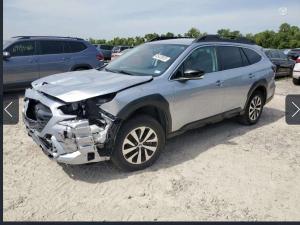 Grey Subaru Outback 2024 in Klaipeda, with an engine capacity of 2.50 L and mileage of 72 thousand km for 12500 €, photo  on AUTOMOTO.COM.LV