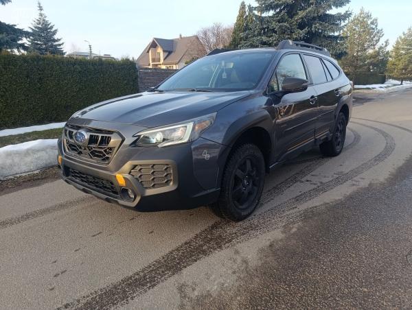 Pelēks Subaru Outback 2024 Panevēža, ar dzinēja tilpumu 2.40 L un nobraukumu 24 tūkst. km par 28000 €, foto 1 vietnē AUTOMOTO.COM.LV