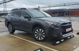 Pelēks Subaru Outback 2024 Viļņa, ar dzinēja tilpumu 2.50 L un nobraukumu 41 tūkst. km par 24999 €, foto  vietnē AUTOMOTO.COM.LV