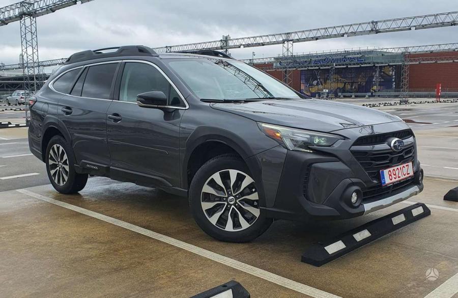 Pelēks Subaru Outback 2024 Viļņa, ar dzinēja tilpumu 2.50 L un nobraukumu 41 tūkst. km par 24999 €, foto 1 vietnē AUTOMOTO.COM.LV