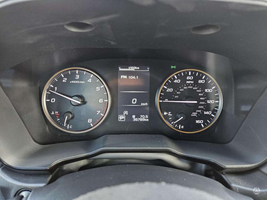 Grey Subaru Outback 2024 in Klaipeda, with an engine capacity of 2.39 L and mileage of 37 thousand km for 28900 €, photo 23 on AUTOMOTO.COM.LV