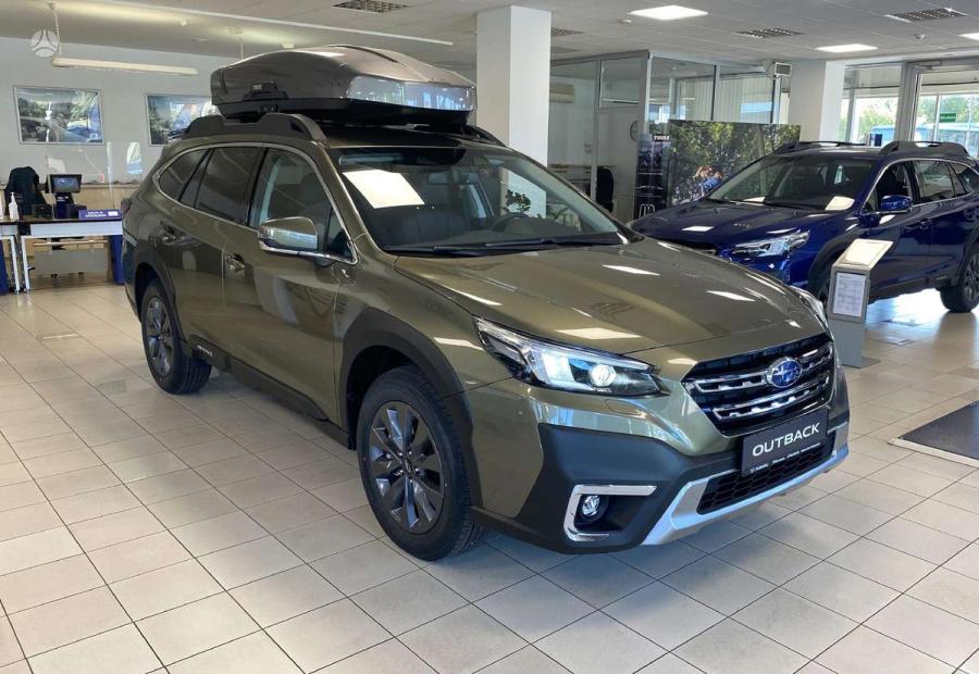 Pelēks Subaru Outback 2025 Klaipėda, ar dzinēja tilpumu 2.50 L un nobraukumu 10 tūkst. km par 37990 €, foto 3 vietnē AUTOMOTO.COM.LV