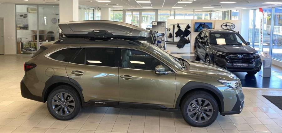 Pelēks Subaru Outback 2025 Klaipėda, ar dzinēja tilpumu 2.50 L un nobraukumu 10 tūkst. km par 37990 €, foto 4 vietnē AUTOMOTO.COM.LV