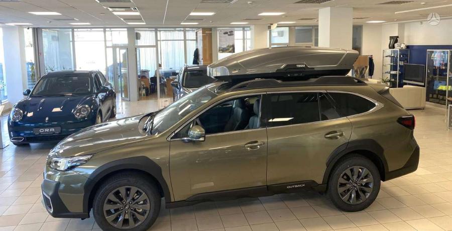 Pelēks Subaru Outback 2025 Klaipėda, ar dzinēja tilpumu 2.50 L un nobraukumu 10 tūkst. km par 37990 €, foto 7 vietnē AUTOMOTO.COM.LV