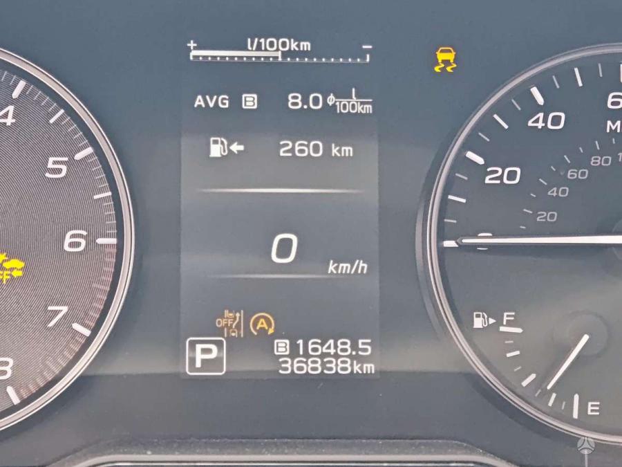 Grey Subaru Outback 2025 in Kaunas, with an engine capacity of 2.50 L and mileage of 37 thousand km for 27500 €, photo 17 on AUTOMOTO.COM.LV