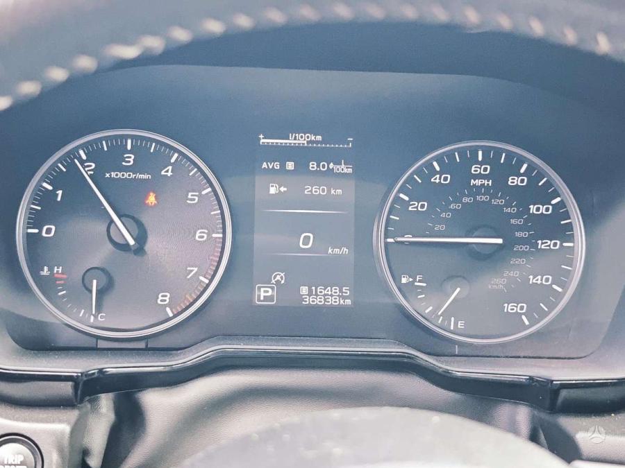 Grey Subaru Outback 2025 in Kaunas, with an engine capacity of 2.50 L and mileage of 37 thousand km for 27500 €, photo 18 on AUTOMOTO.COM.LV