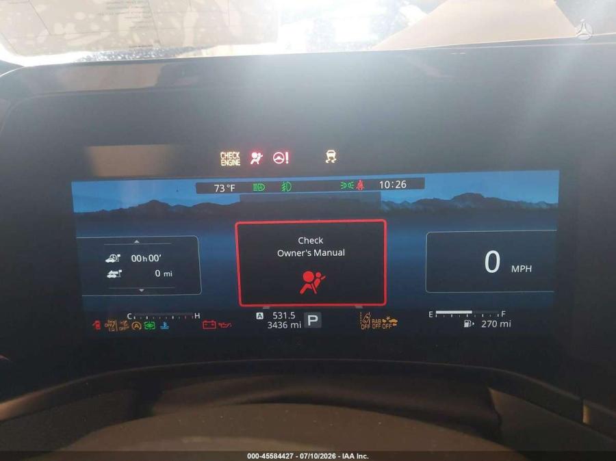 Pelēks Subaru Outback 2025 Klaipėda, ar dzinēja tilpumu 2.50 L un nobraukumu 6 tūkst. km par 18900 €, foto 14 vietnē AUTOMOTO.COM.LV
