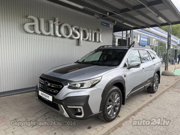 Grey Subaru Outback 2026 in Tallinn, with an engine capacity of 2.50 L and mileage of 10 thousand km for 36790 €, photo 1 on AUTOMOTO.COM.LV