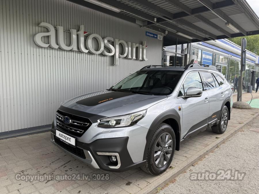 Grey Subaru Outback 2026 in Tallinn, with an engine capacity of 2.50 L and mileage of 10 thousand km for 36790 €, photo 1 on AUTOMOTO.COM.LV