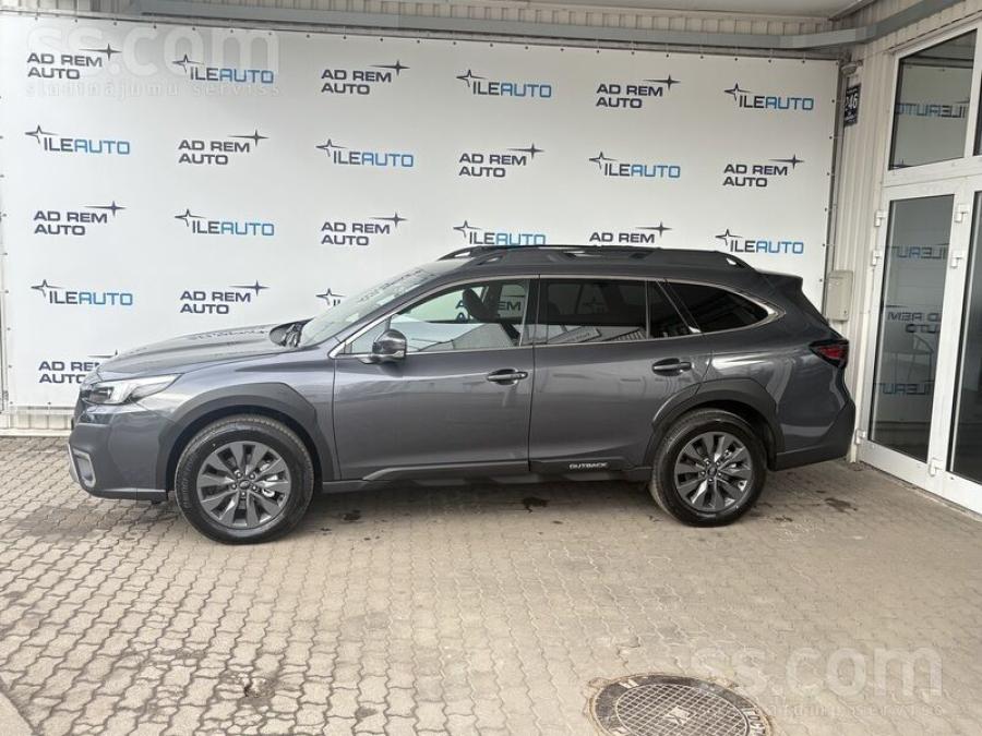 Grey Subaru Outback 2026 in Riga, with an engine capacity of 2.50 L and mileage of 12 thousand km for 38490 €, photo 3 on AUTOMOTO.COM.LV