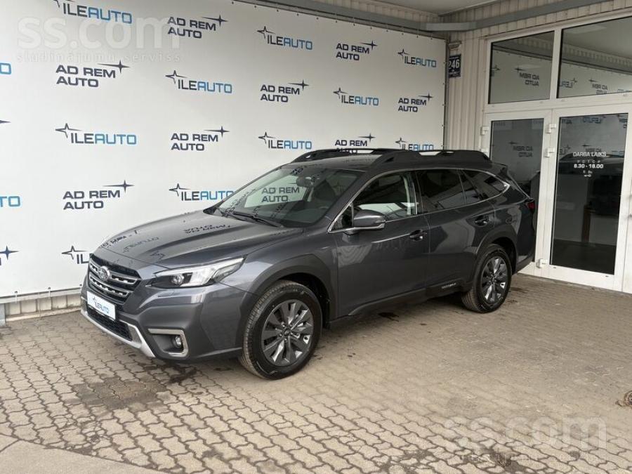 Grey Subaru Outback 2026 in Riga, with an engine capacity of 2.50 L and mileage of 12 thousand km for 38490 €, photo 4 on AUTOMOTO.COM.LV