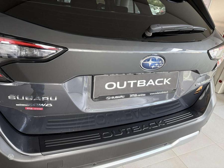 Grey Subaru Outback 2026 in Vilnius, with an engine capacity of 2.50 L and mileage of 0 thousand km for 36590 €, photo 11 on AUTOMOTO.COM.LV