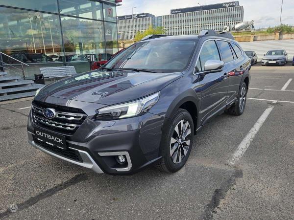 Grey Subaru Outback 2026 in Vilnius, with an engine capacity of 2.50 L and mileage of 0 thousand km for 42990 €, photo 1 on AUTOMOTO.COM.LV