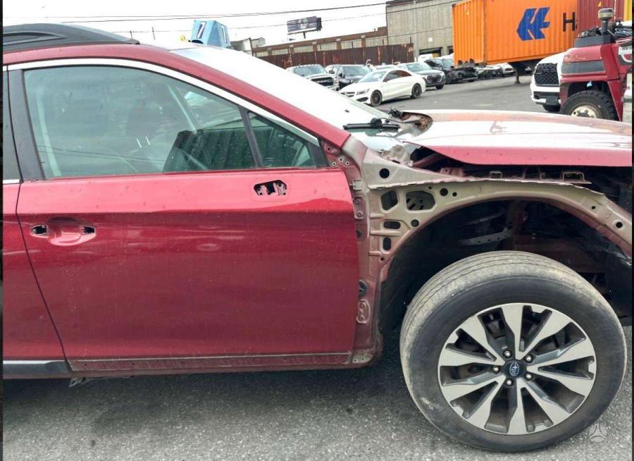 Sarkans Subaru Outback 2015 Prienai, ar dzinēja tilpumu 2.50 L un nobraukumu 235 tūkst. km par 4950 €, foto 8 vietnē AUTOMOTO.COM.LV