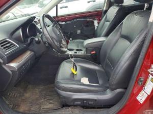 Sarkans Subaru Outback 2015 Prienai, ar dzinēja tilpumu 2.50 L un nobraukumu 235 tūkst. km par 4950 €, foto 13 vietnē AUTOMOTO.COM.LV