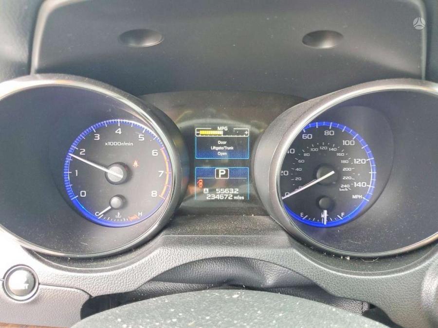 Sarkans Subaru Outback 2015 Prienai, ar dzinēja tilpumu 2.50 L un nobraukumu 235 tūkst. km par 4950 €, foto 17 vietnē AUTOMOTO.COM.LV