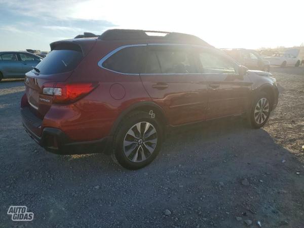 Red Subaru Outback 2019 in Vilnius, with an engine capacity of 2.50 L and mileage of 188 thousand km for 9500 €, photo 4 on AUTOMOTO.COM.LV
