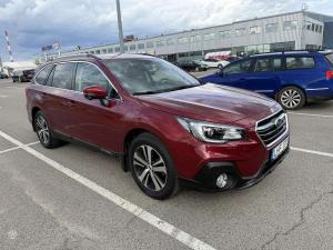 Red Subaru Outback 2020 in Kaunas, with an engine capacity of 2.50 L and mileage of 69 thousand km for 23950 €, photo 4 on AUTOMOTO.COM.LV