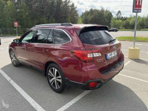 Red Subaru Outback 2020 in Kaunas, with an engine capacity of 2.50 L and mileage of 69 thousand km for 23950 €, photo 6 on AUTOMOTO.COM.LV