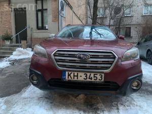 Sarkans Subaru Outback 2016 Rīga, ar dzinēja tilpumu 2.00 L un nobraukumu 355 tūkst. km par 8500 €, foto 2 vietnē AUTOMOTO.COM.LV